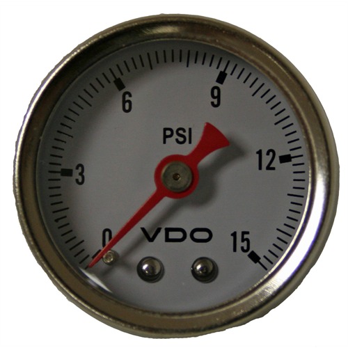 VDO Pressure Gauge 15 PSI - Davidson Sales Shop