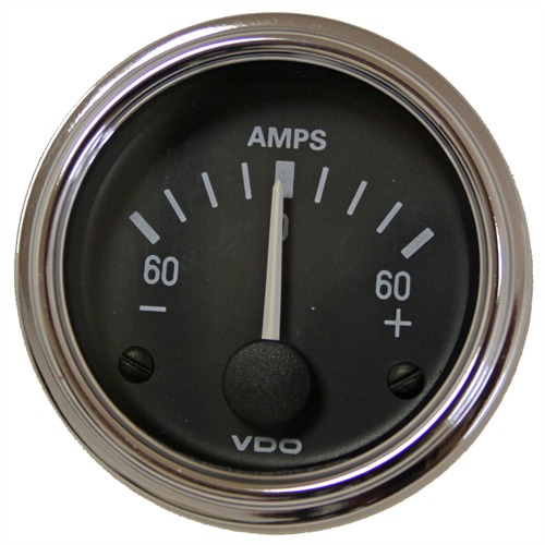 VDO Ammeter 60-0-60 Amps - Davidson Sales Shop