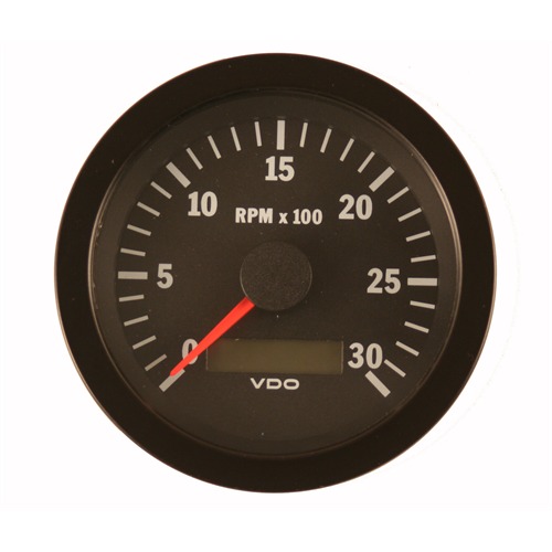 NLA VDO Tach 3000 RPM 3 3/8 - Davidson Sales Shop