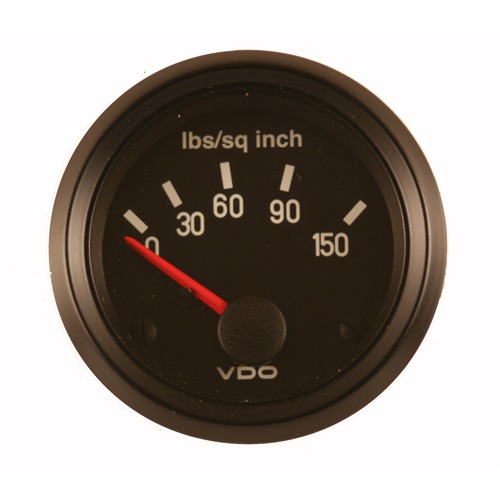 VDO Oil Pressure Gauge 150 PSI - Davidson Sales Shop