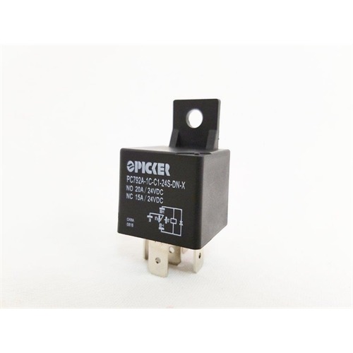 Aux. Relay Cube 24 VDC 20A/15A - Davidson Sales Shop