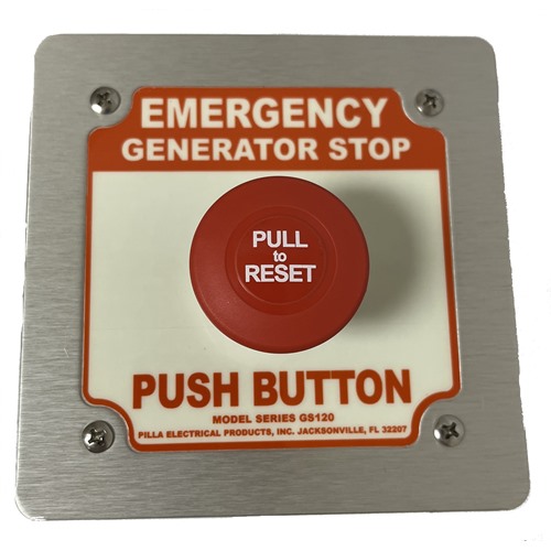 Emergency Generator Stop - Davidson Sales Shop