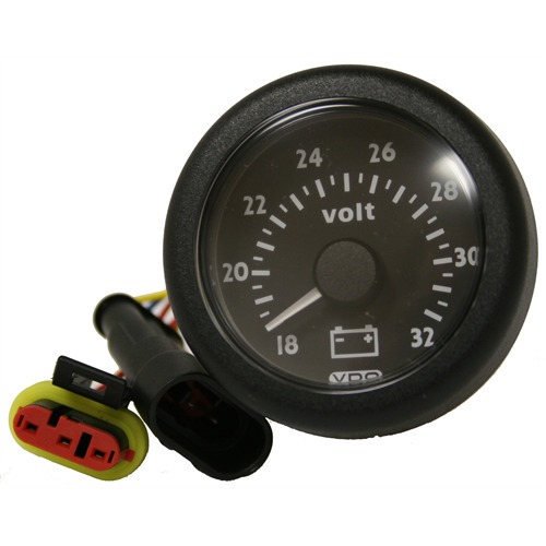 VDO Voltmeter 18-32 Vdc CAN - Davidson Sales Shop