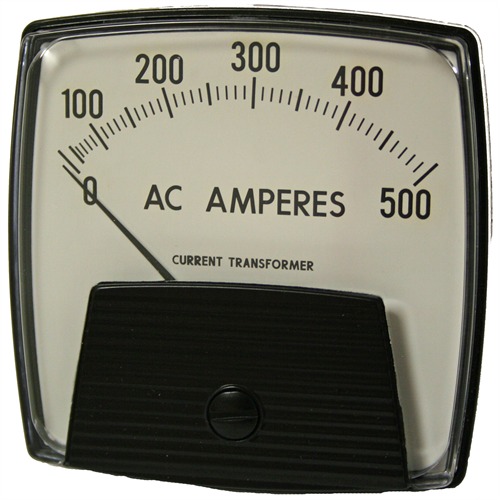 Ammeter 500 Amp Big Look 3.5 - Davidson Sales Shop